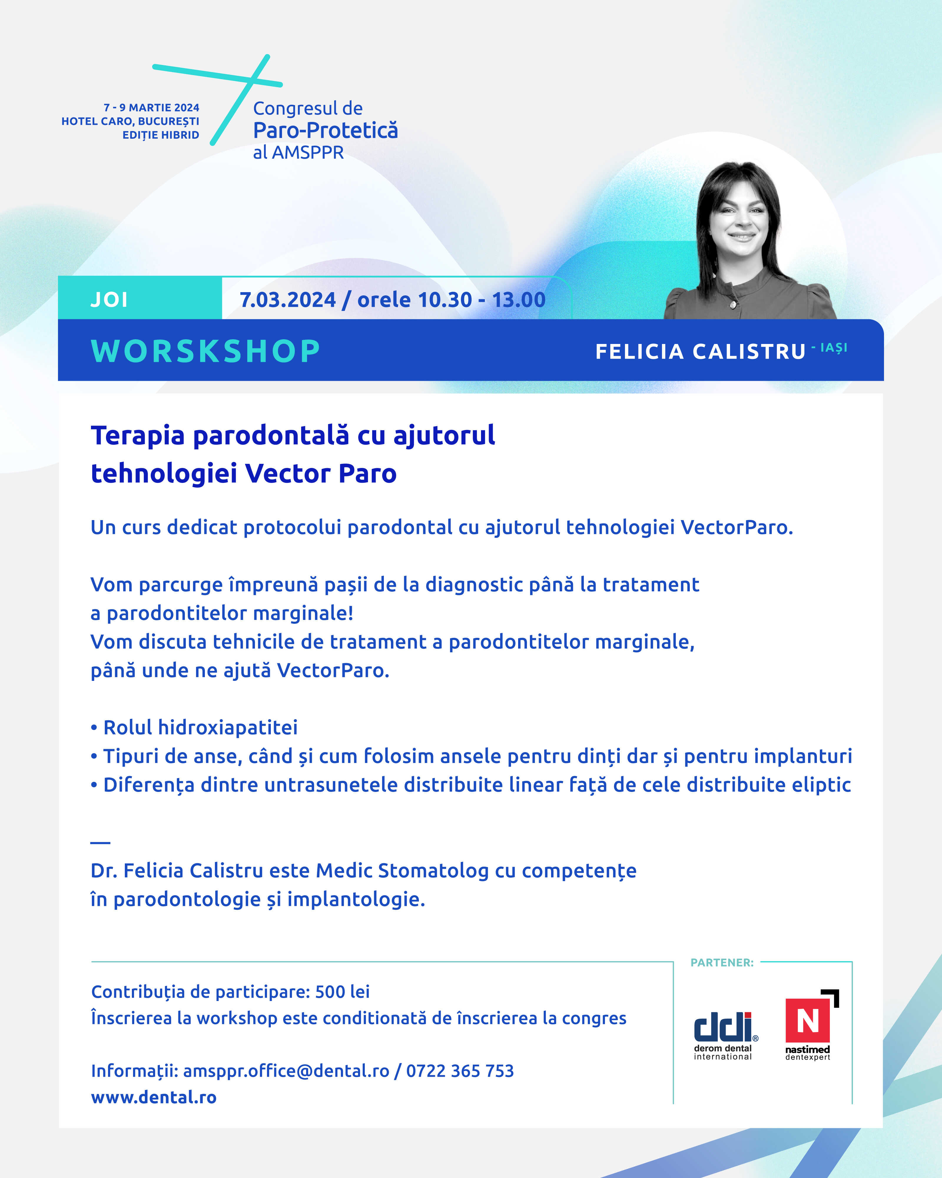 Congresul de Paro-Protetica al AMSPPR